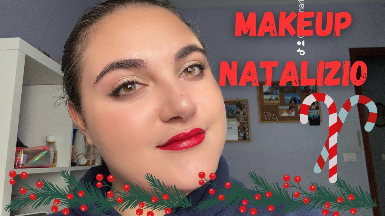 MAKE-UP NATALIZIO ️🎄 #makeuptutorial #christmas #christmasmakeup # ...