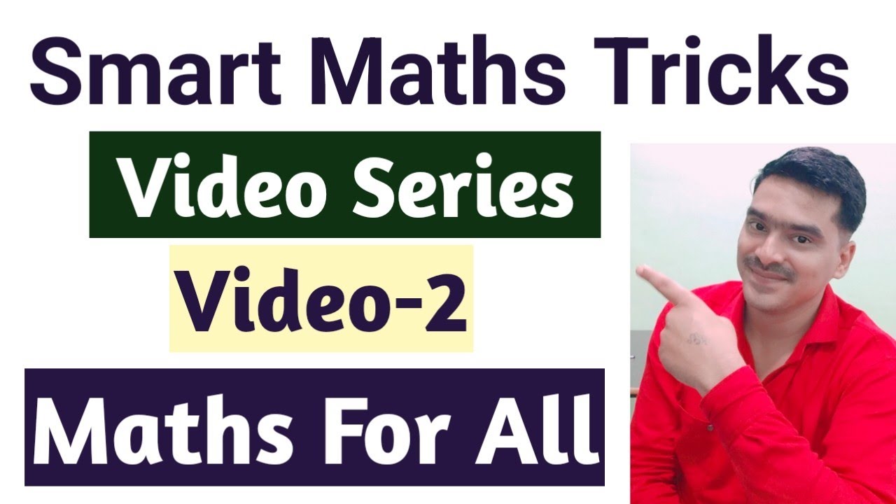 Smart Maths Video Series - Video-1 - YouTube