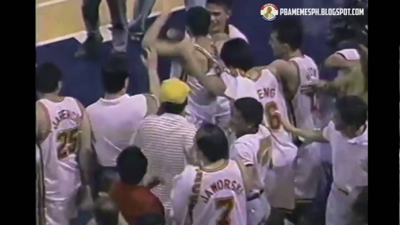 Bal David's Miracle 3 pointer in 1997 All-Filipino Cup (Gordons Gin vs San Miguel) - YouTube