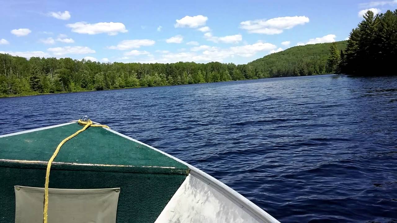 It's A Great Day To Be Alive and Boating On Bark Lake - YouTube