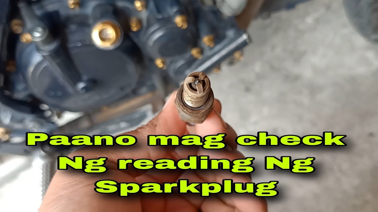 Paano mag check Ng reading Ng Sparkplug - YouTube