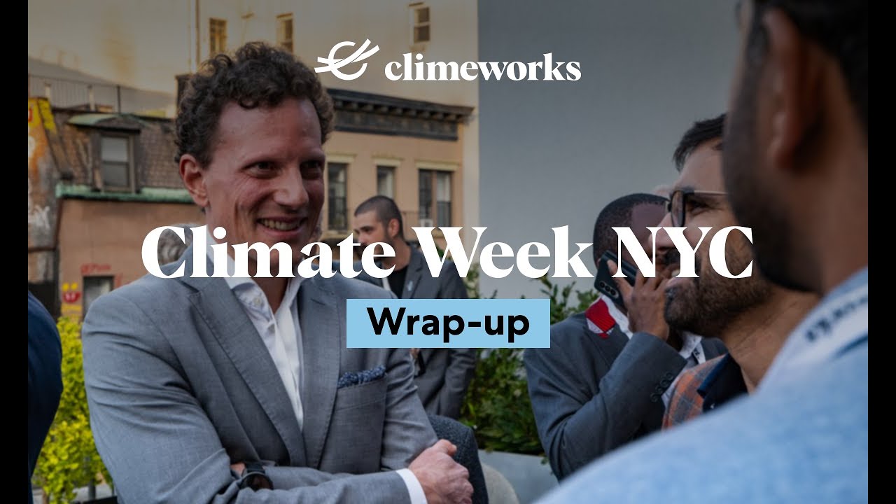 Climeworks at Climate Week NYC 2023 - Wrap-up - YouTube