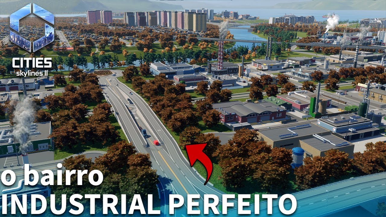 #27 | O MELHOR ACESSO E LAYOUT INDUSTRIAL [Cities: Skylines 2] - YouTube