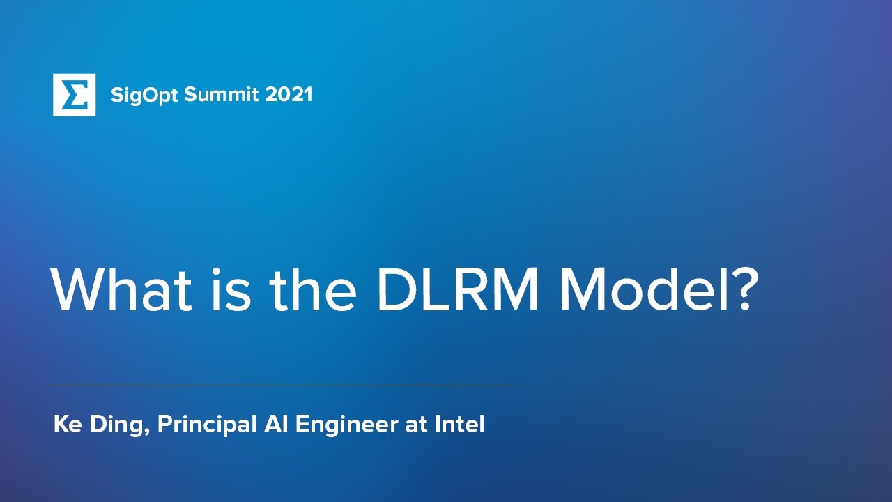 What is the DLRM Model? - YouTube