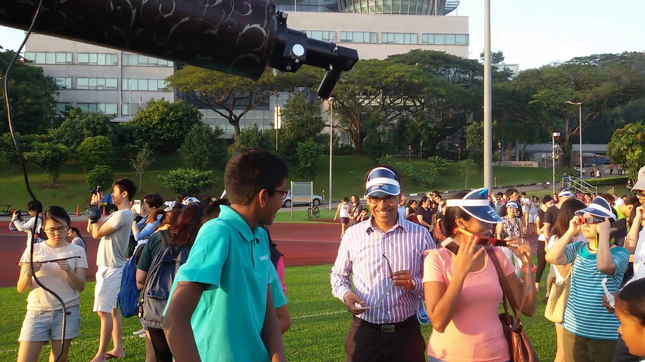 9th March 2016 Solar Eclipse public event held at NUS University ...