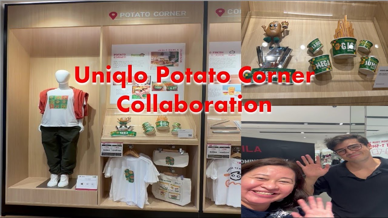 UNIQLO | Customized Potato Corner Shirt - YouTube
