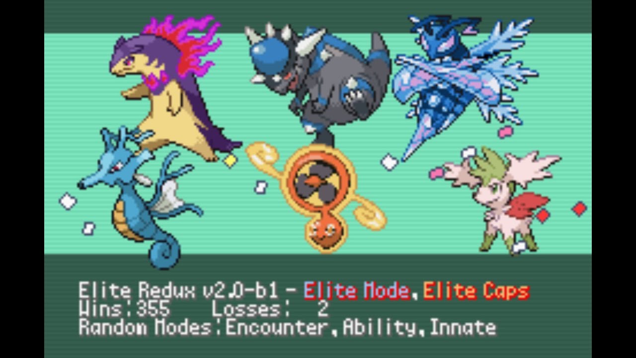 Pokemon Elite Redux: Elite 4 and Champion Battle Elite Mode! - YouTube