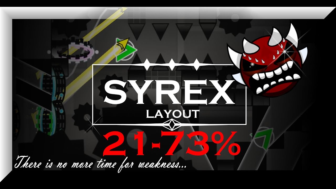 Upcoming Insane | Extreme Demon "SYREX" Layout progress 21-73% - YouTube