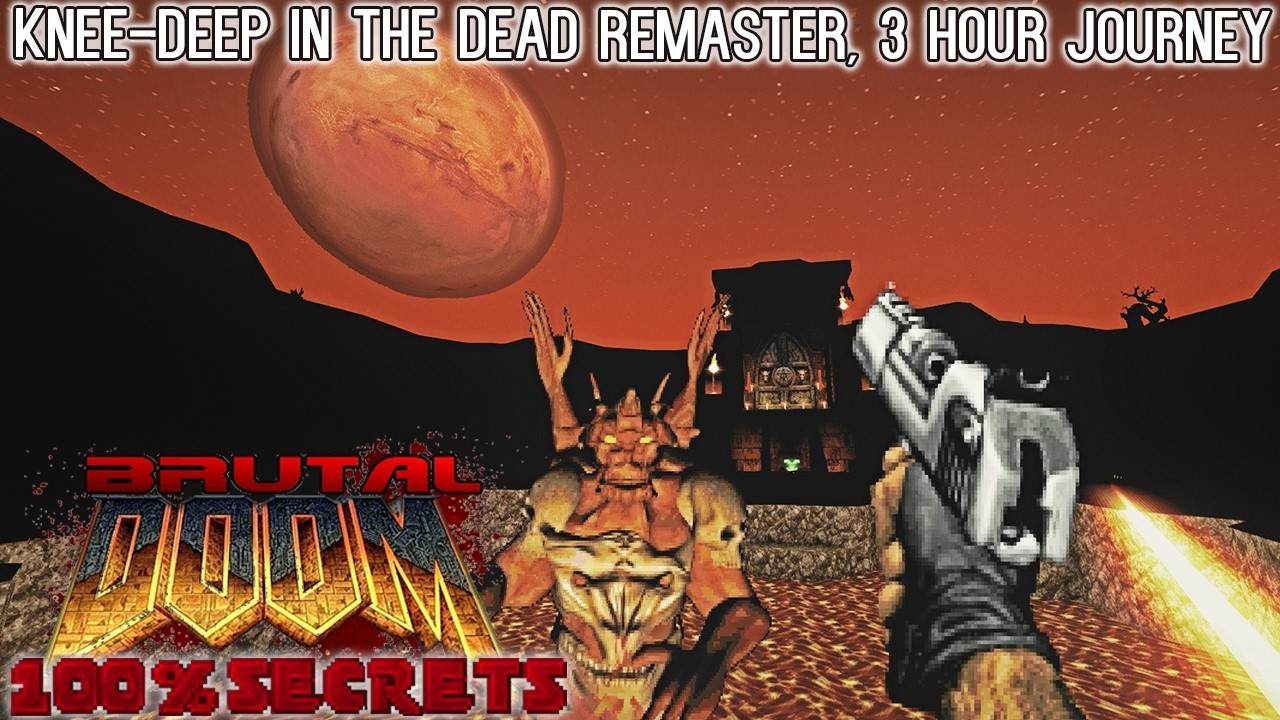 BRUTAL DOOM v22 - Knee-Deep In ZDoom [100% SECRETS] - YouTube