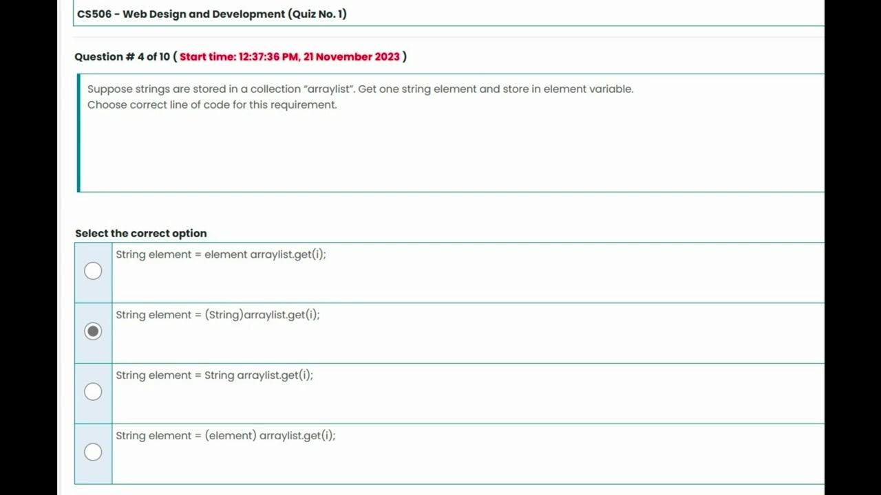 CS506 Quiz 1 Solution Fall 2023 | Infohub265 ___2023 - YouTube