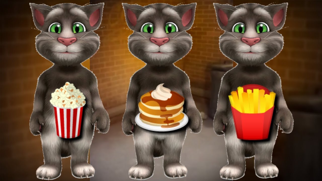 Tom cat funny eating (fruit) 1m views - YouTube