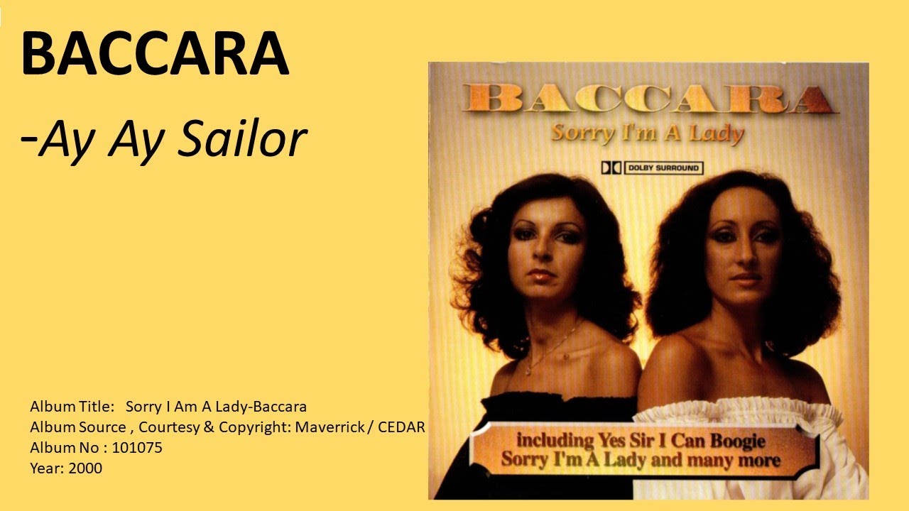 BACCARA- Ay Ay Sailor - YouTube