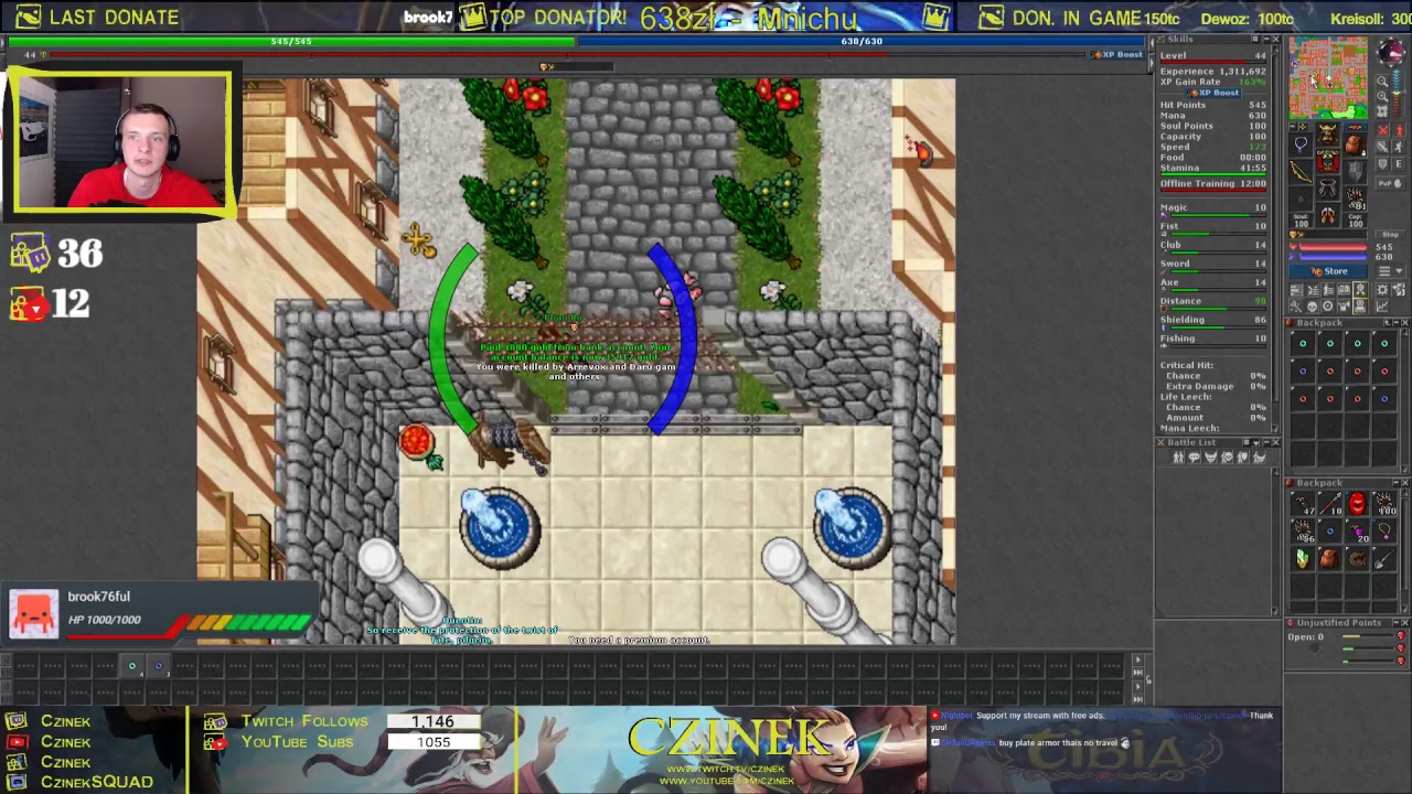 [Tibia][Antica] Say hi to Tibians | Real Tibia - YouTube