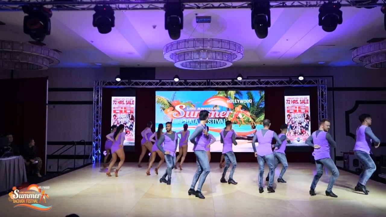 Desafio Dance Company - Los Angeles Summer Bachata Festival 2022 - YouTube