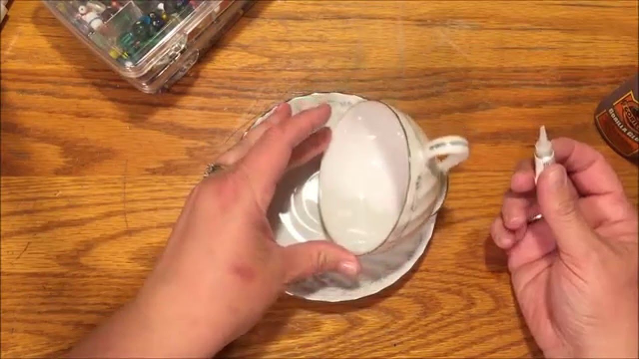 DIY Christmas Gift - Teacup Birdfeeder - Collab - YouTube