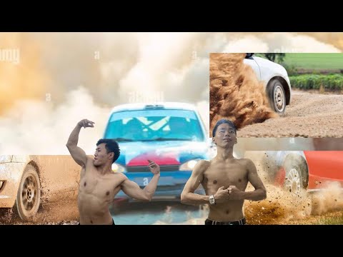 Putting on Test my cars on Dusty sloppy rough road - YouTube