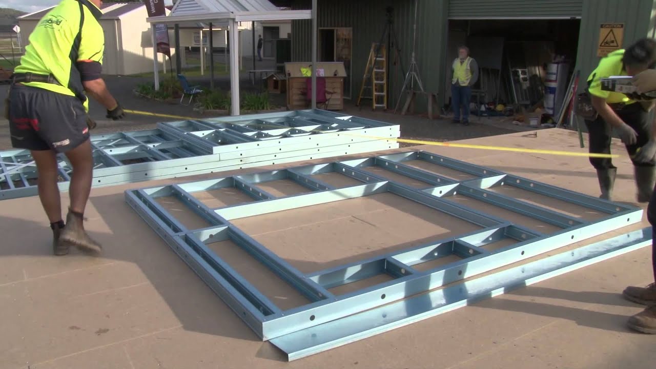 Backyard Shacks DIY – Wall Frames - YouTube