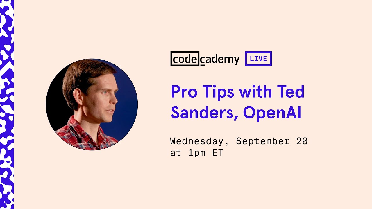 Pro Tips with Ted Sanders, OpenAI - YouTube