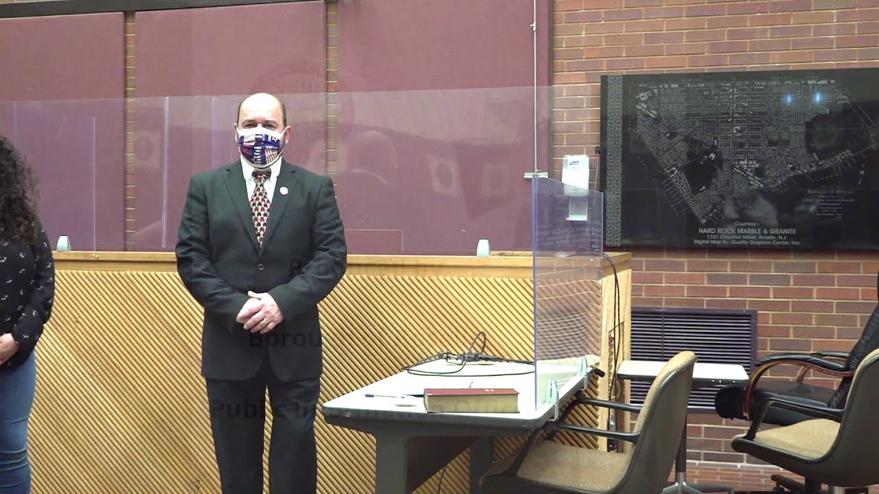 Councilman Richard Villeda Takes Oath of Office Representing Roselle's ...