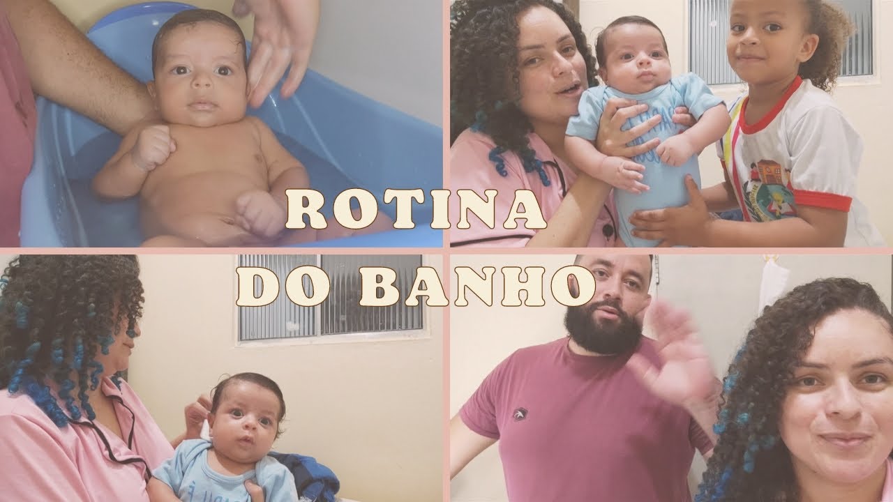 Rotina do Banho do bebê | Tudo o que usamos no banho dele!! • Baby Luan 💙 | Fabiana Santos - YouTube
