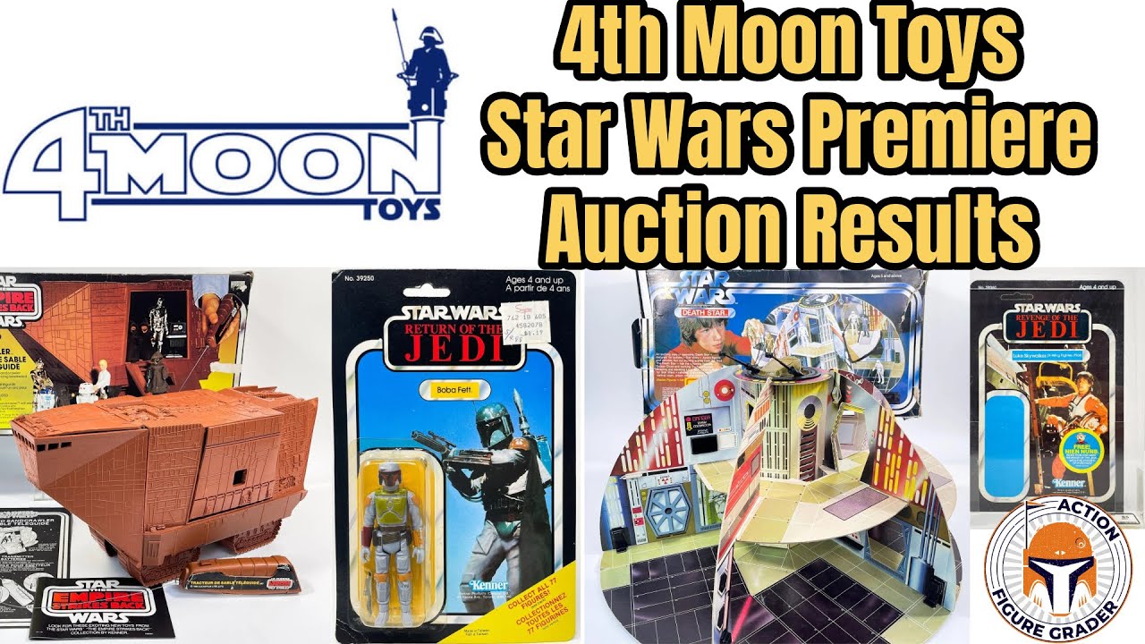 4th Moon Toys Premier Hi-Bid Auction Recap | Rare Items | Pre ...