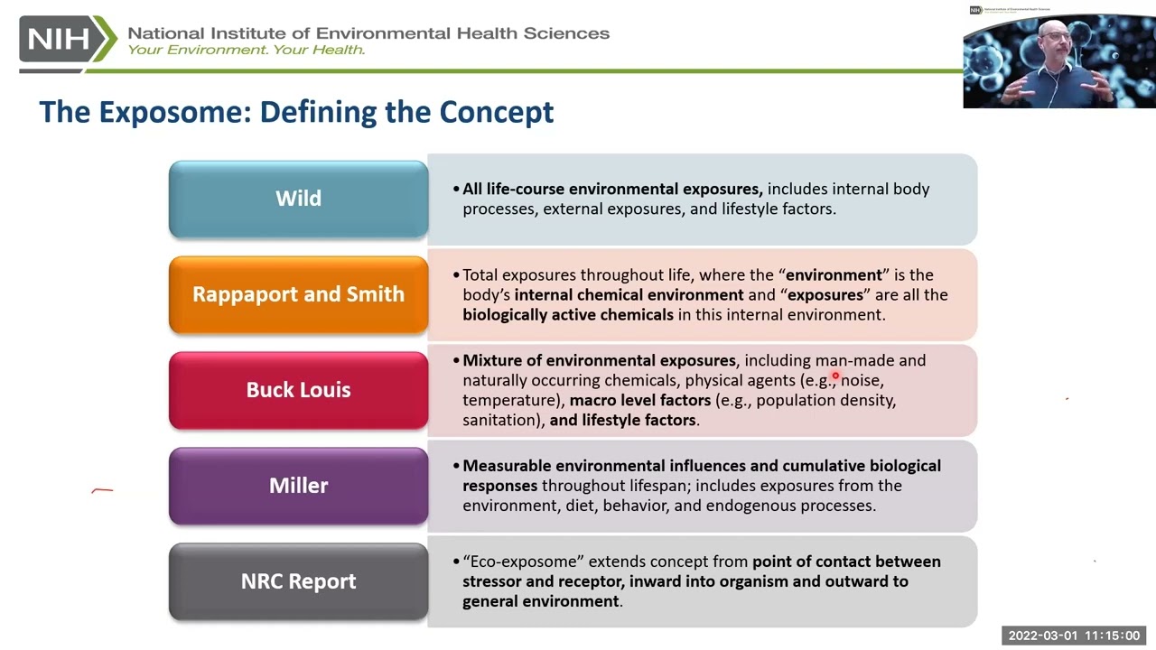 Part 1 - A Bird’s Eye Overview of the Exposome and HHEAR Program – Dr ...