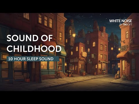 School Rooftop (Sound of Childhood Mourning Dove) - 10 Hours - Black Screen