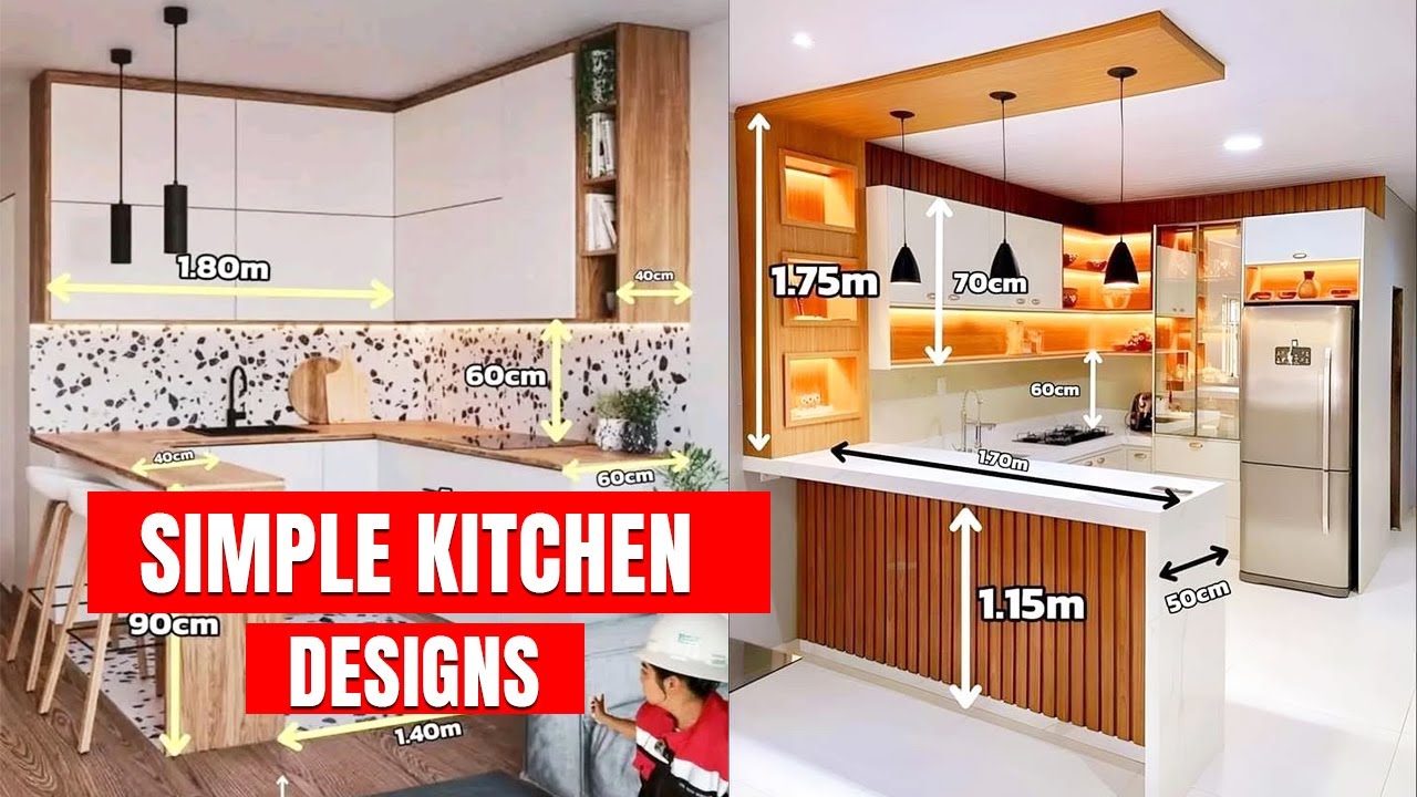 Simple Kitchen Design - YouTube