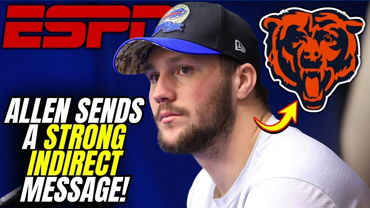 JOSH ALLEN REACTS AS HIS BEARS COMMENTS STUN FANS ACROSS THE LEAGUE ...