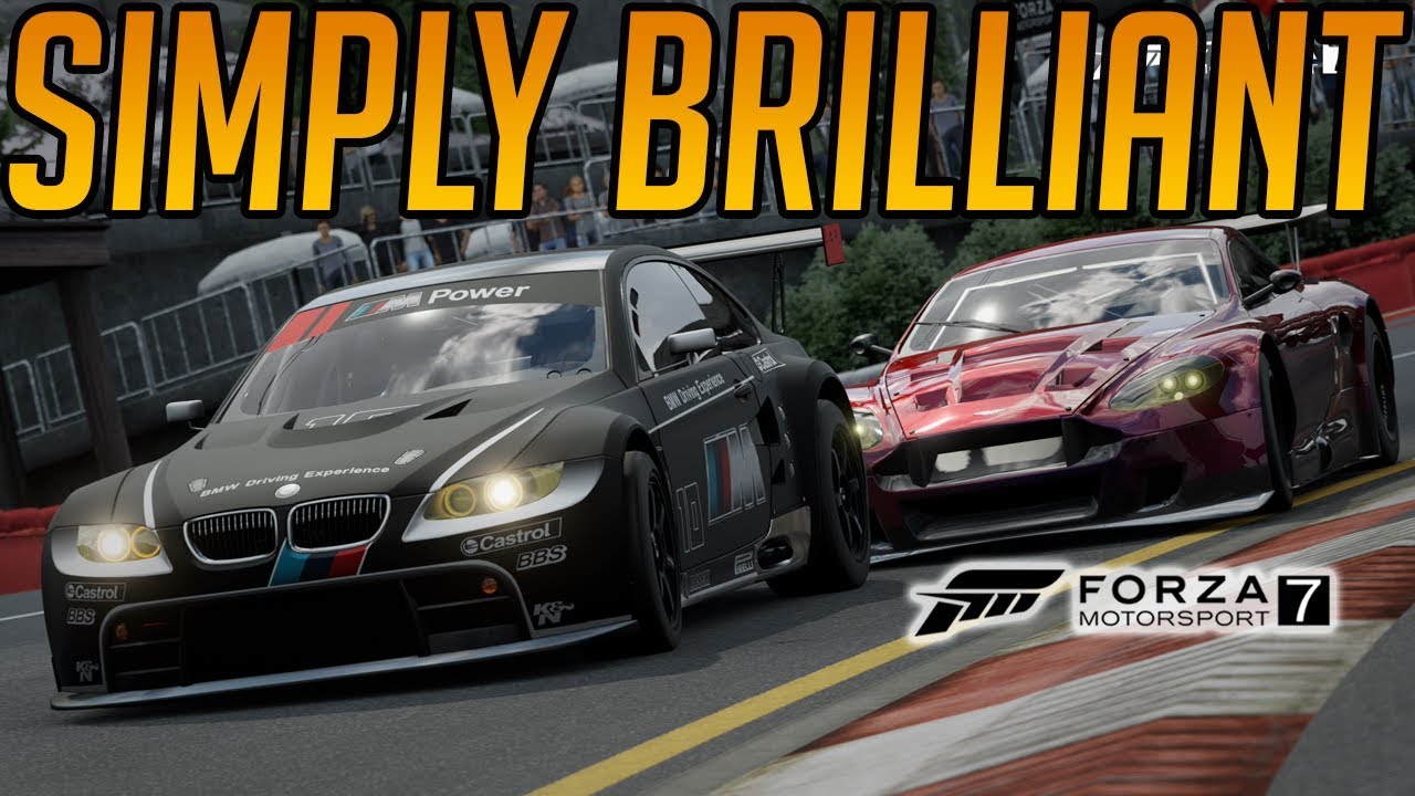 Forza 7 Brilliant Battle at Bernese Alps - YouTube