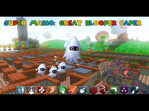 THE MAP MIGHT BE TO BIG Super Mario: Great Blooper Caper Black Ops III ...