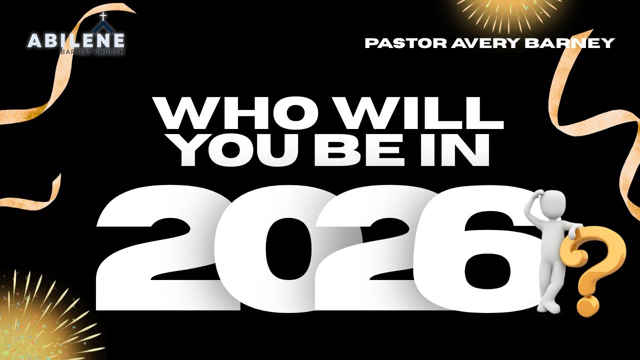 Who Will You Be in 2026? | Pastor Avery Barney - YouTube