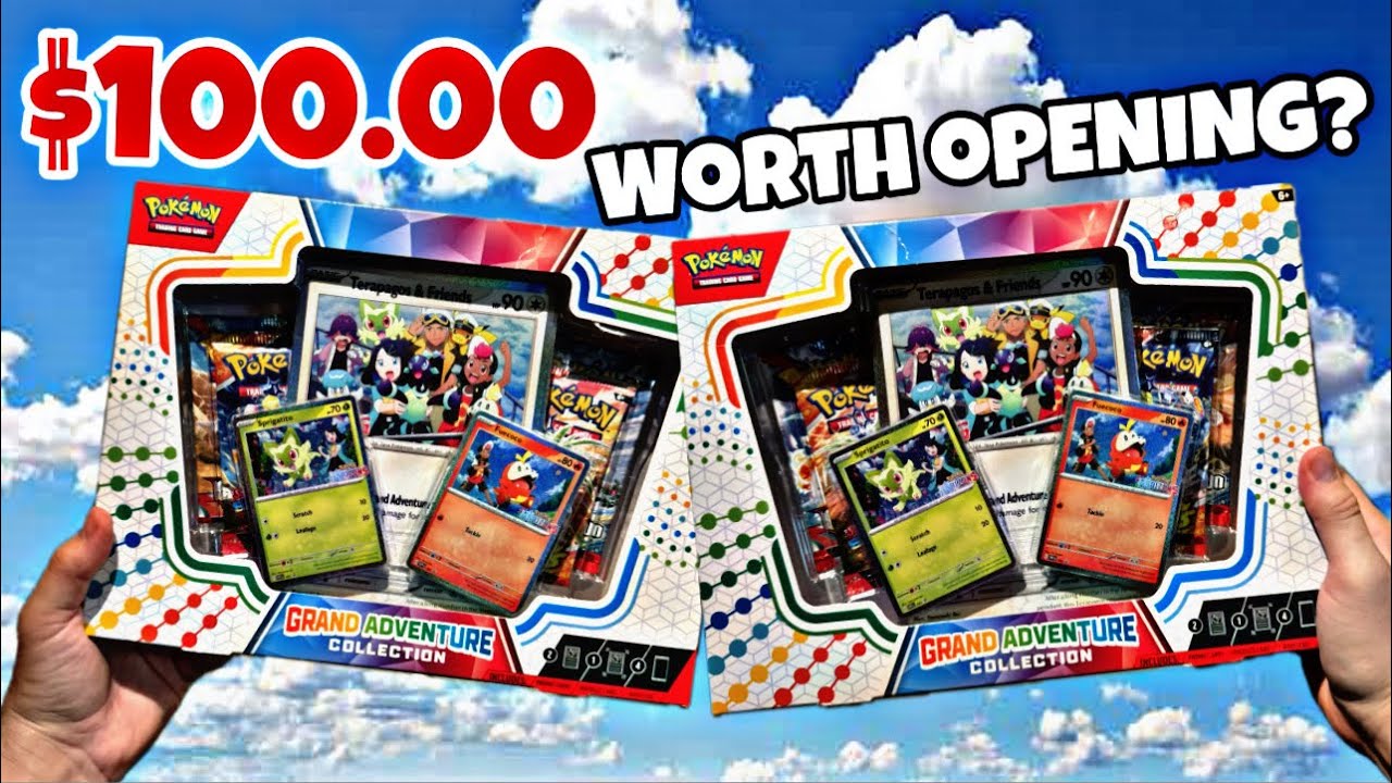 $100 Grand Adventure Pokemon Box OPENING! Are these worth picking up ...