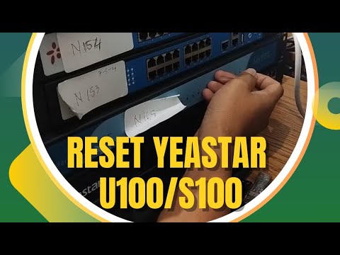 Reset Yeastar U100 S100 - YouTube