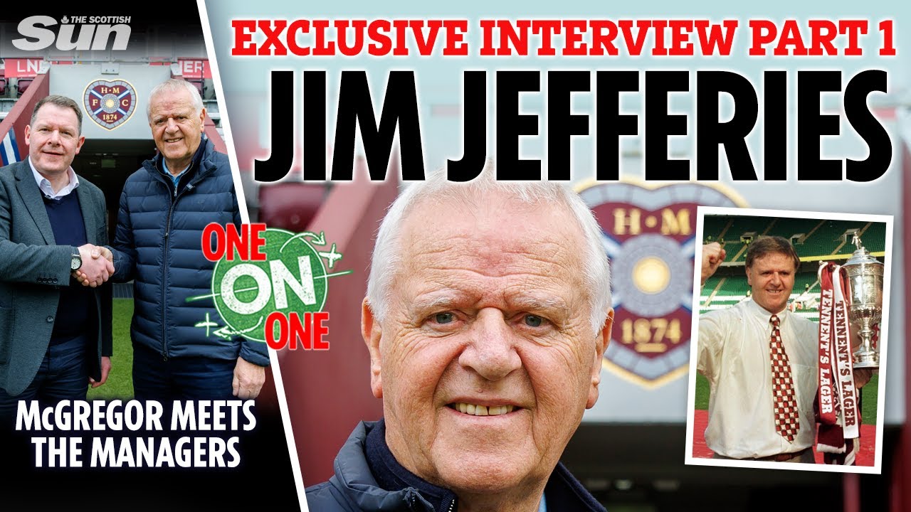 JIM JEFFERIES: Moment iconic Hearts boss met Davie Weir & took cup to ...