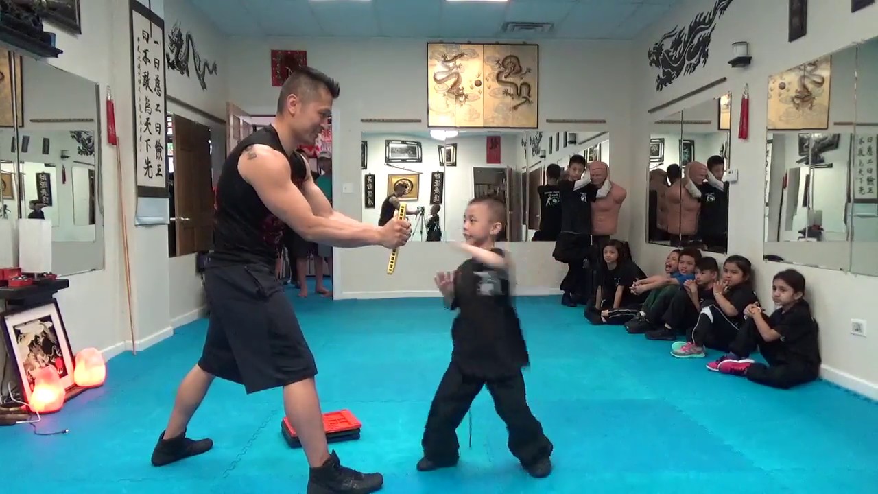Board Breaking Kung Fu Kids Challenge - YouTube