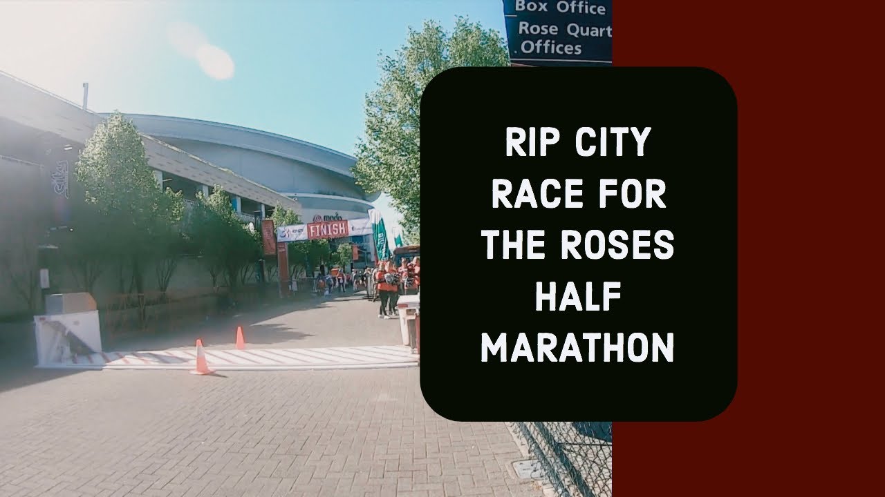 Rip City Race for the Roses Half Marathon / MEGAN RUNS THINGS Race Vlog ...