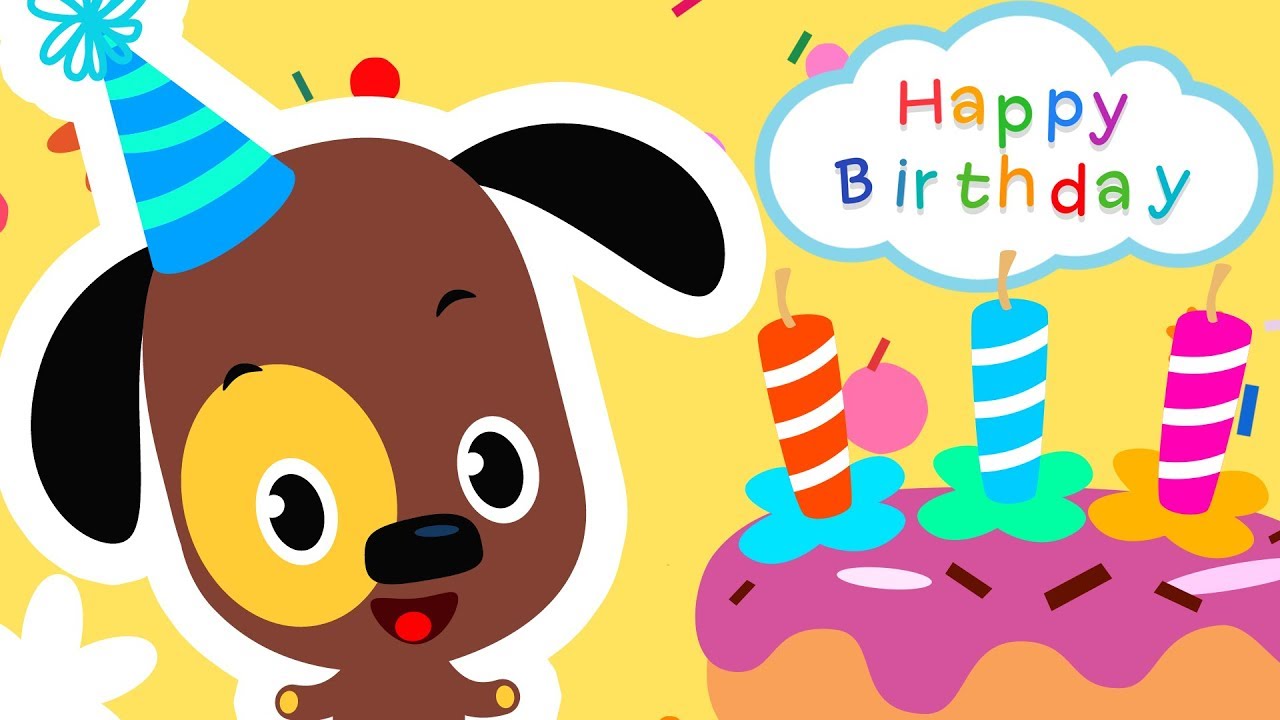 Happy Birthday Song For Children | Nursery Rhymes Kids Songs From Smart ...