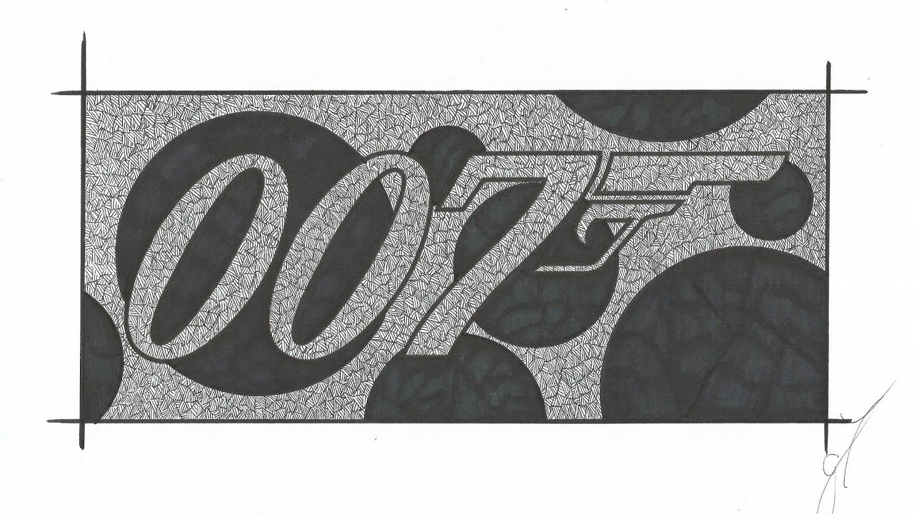 007 - Line Art🖋️ - YouTube