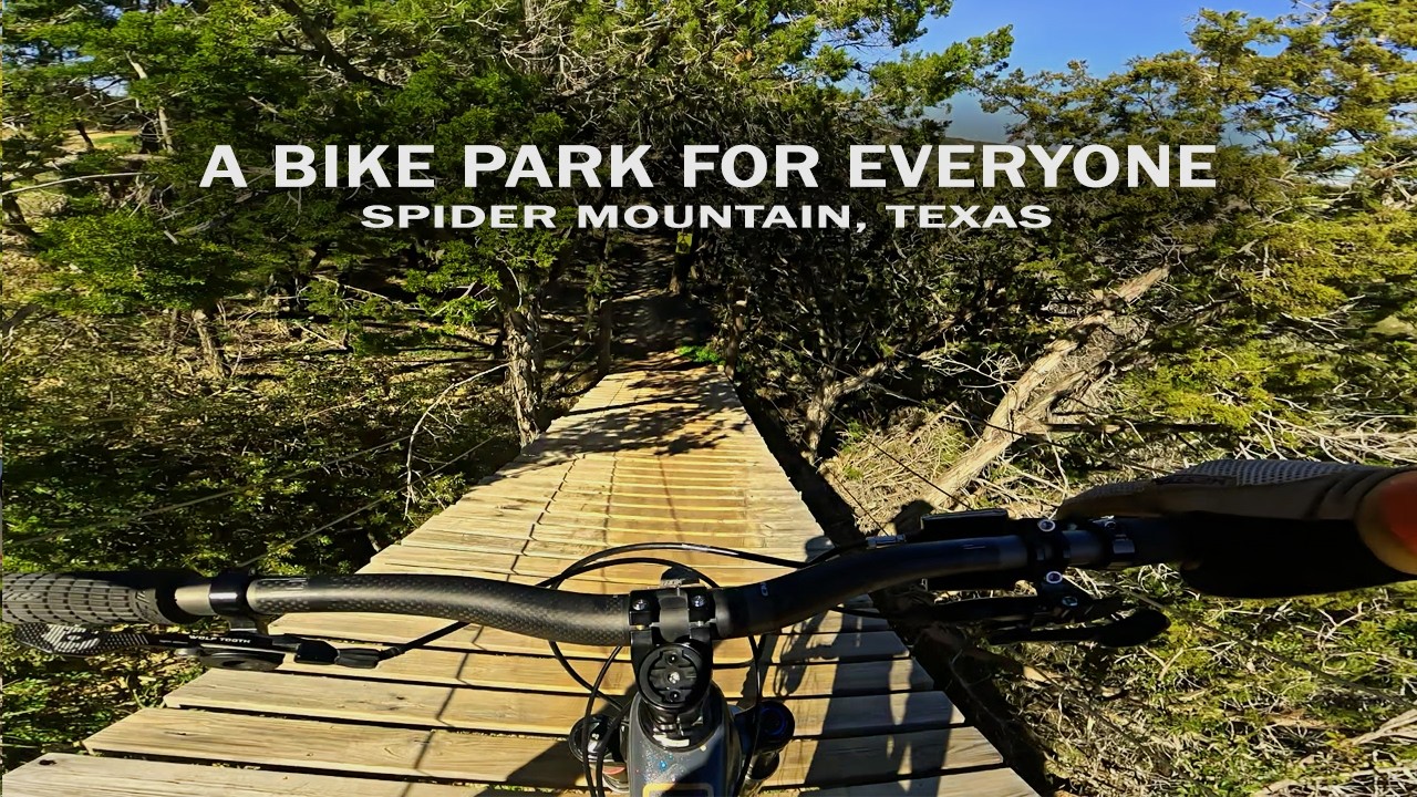 Spider Mountain 2024 | Almost Every Trail | Texas Mountain Biking - YouTube