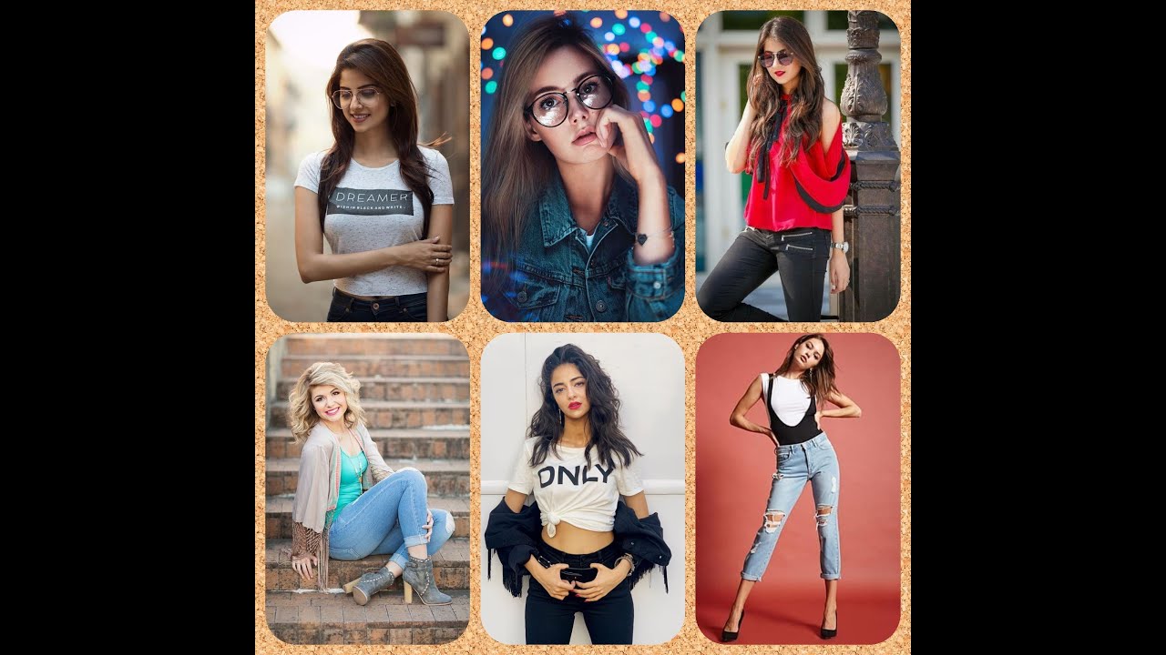 50 Fabulous poses for Photoshoot in Jeans for girls - YouTube