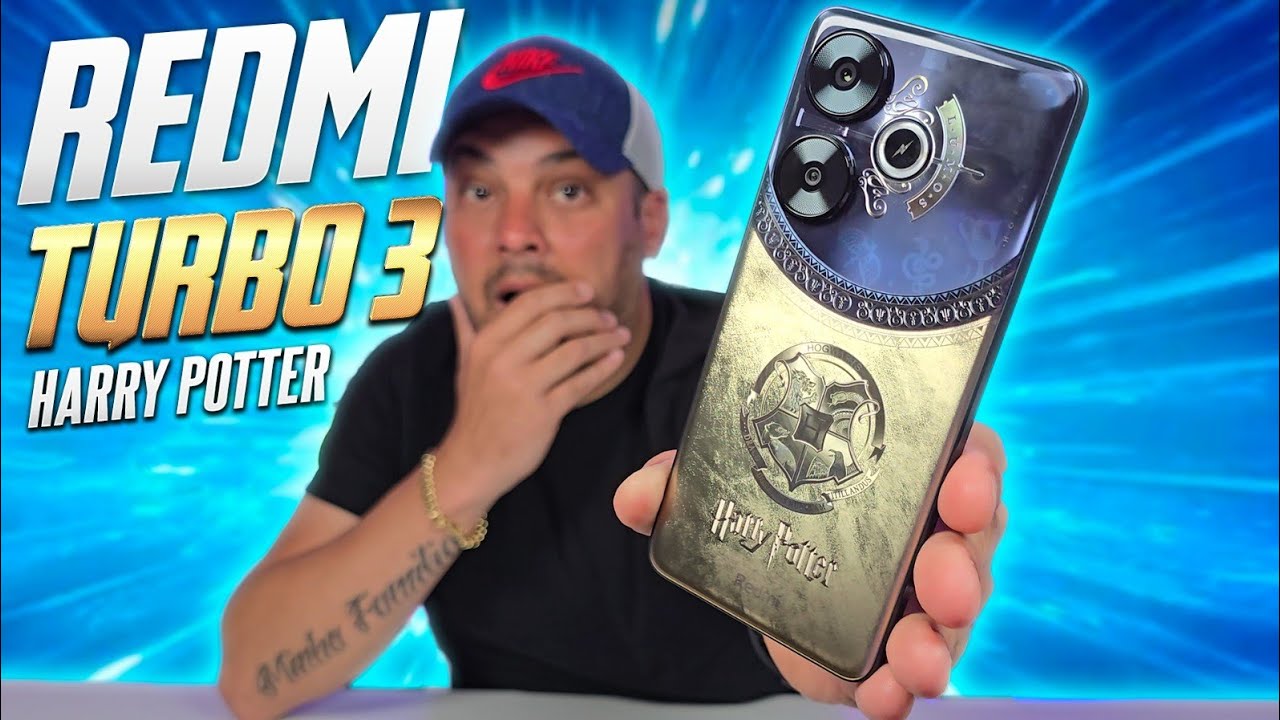 NOVO REDMI TURBO 3 [POCO F6] HARRY POTTER EDITION! ITEM DE COLECIONADOR ...