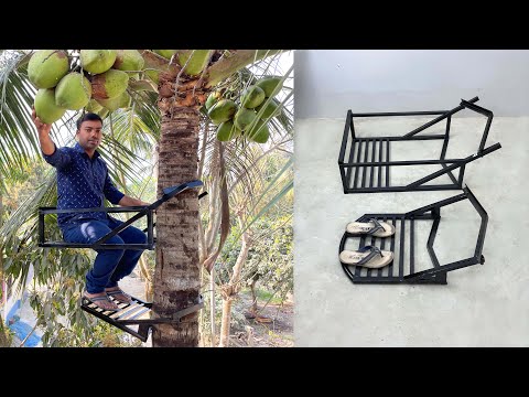 DIY Coconut Tree Climbing Machine