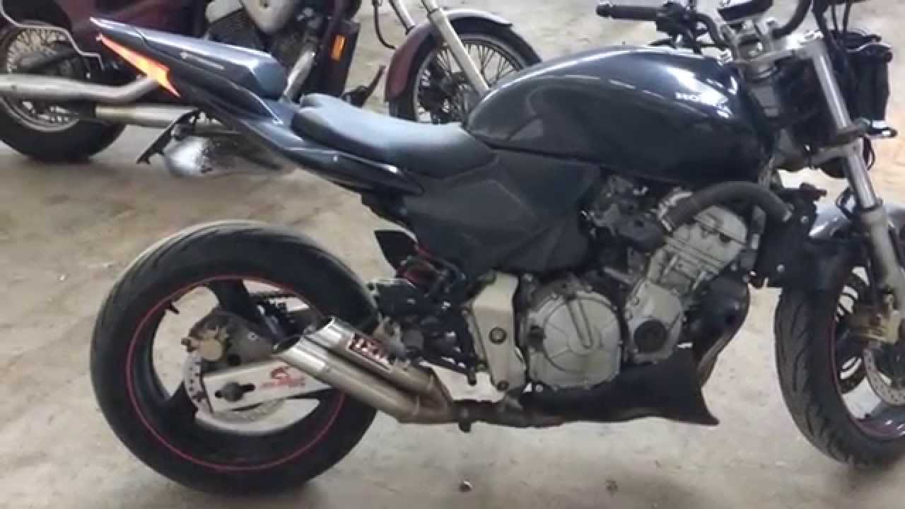 honda hornet pc34 ixil hyperflow - YouTube