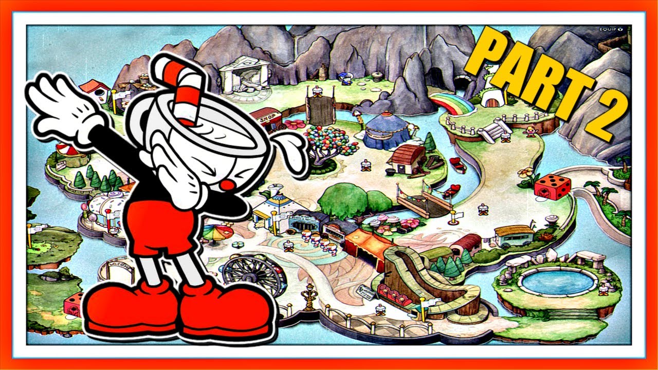 🟢 Cuphead: Full Walkthrough Gameplay! World 2 (Part 2) - YouTube