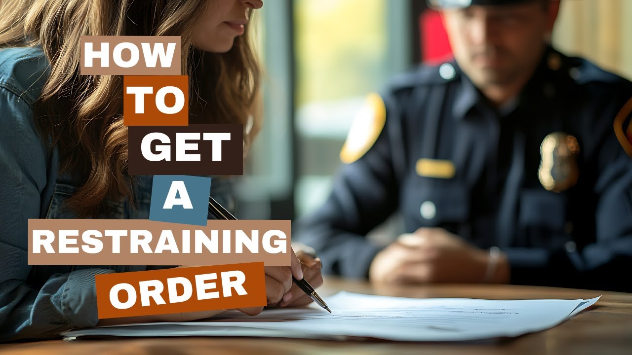 How to Get a Restraining Order - YouTube