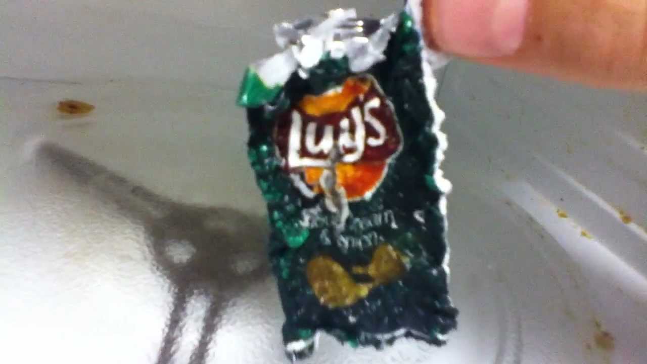 How To Shrink A Bag of Chips - YouTube