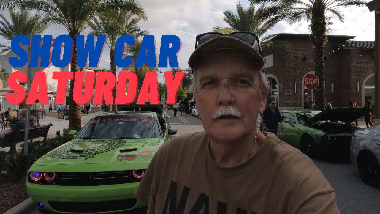 Latest Car Show, Sunset Walk, Kissimmee, Florida - YouTube
