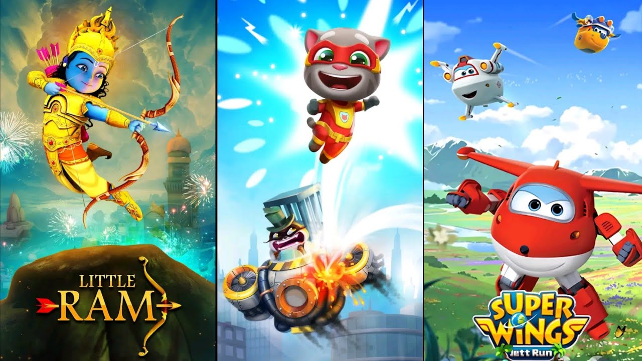 Little Singham Gameplay | Little Ram Mobile Game | Super Wings Mobile ...