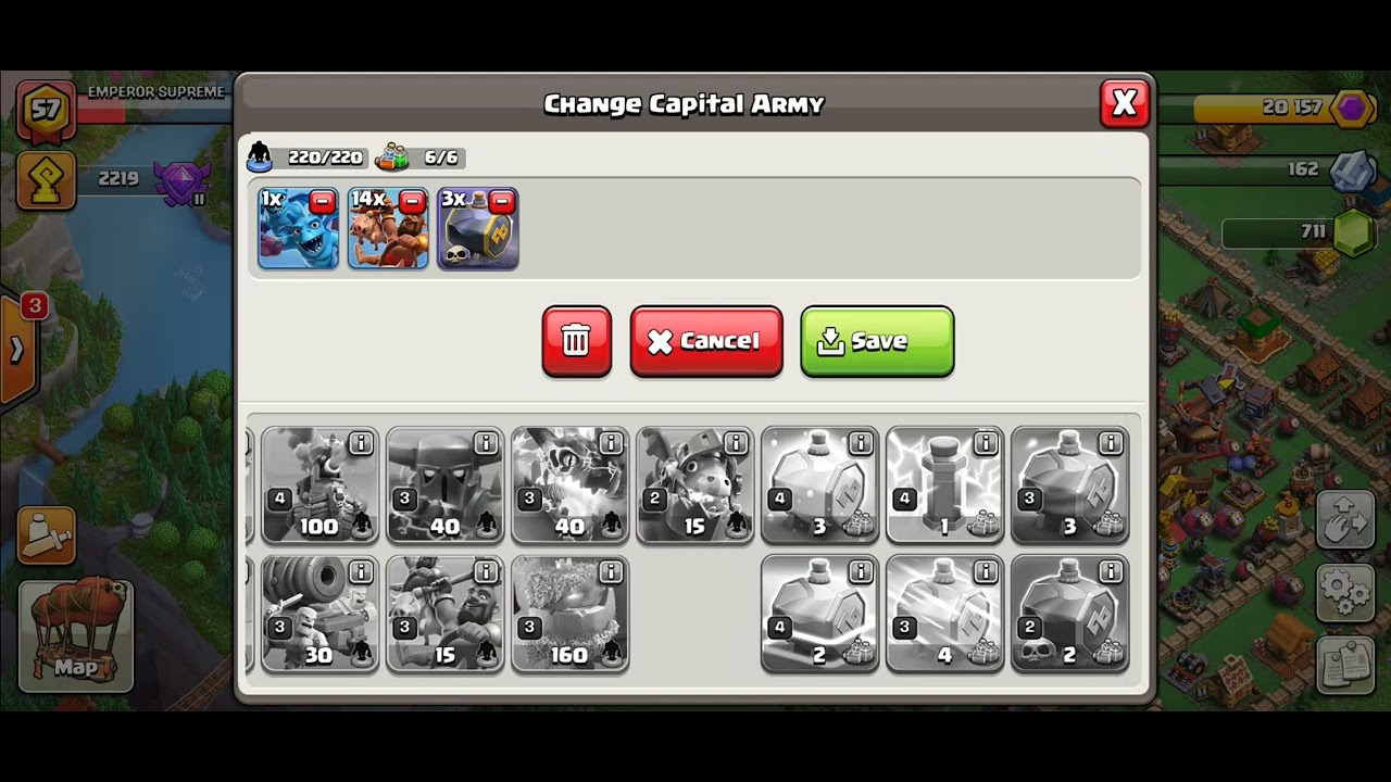 Capital hall upgrade to level 9 - YouTube